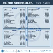 Clinic Schedule - The Medical City Clinic